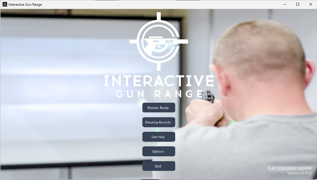 Sinden Light gun with Interactive Gun Range